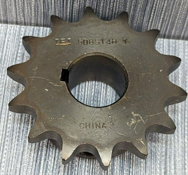TRITAN 50BS14H X 1 Finished Bore B-Hub Sprocket, 14 Teeth, 5/8" Pitch ...