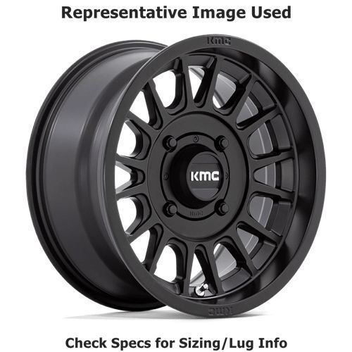 KMC Powersports KS138MX15704810 KS138 Impact UTV 15"x7" Wheel - Satin ...