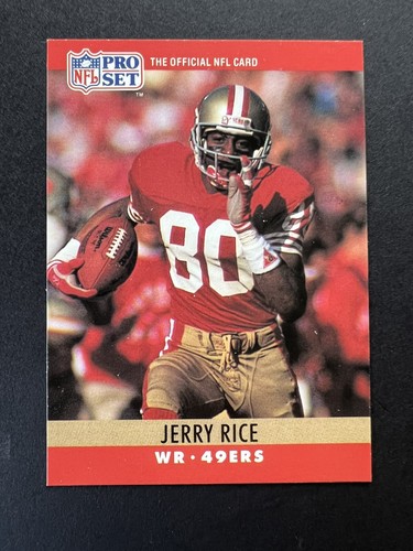 1989 Pro Set Jerry Rice #383 San Francisco 49ers Football Card | eBay
