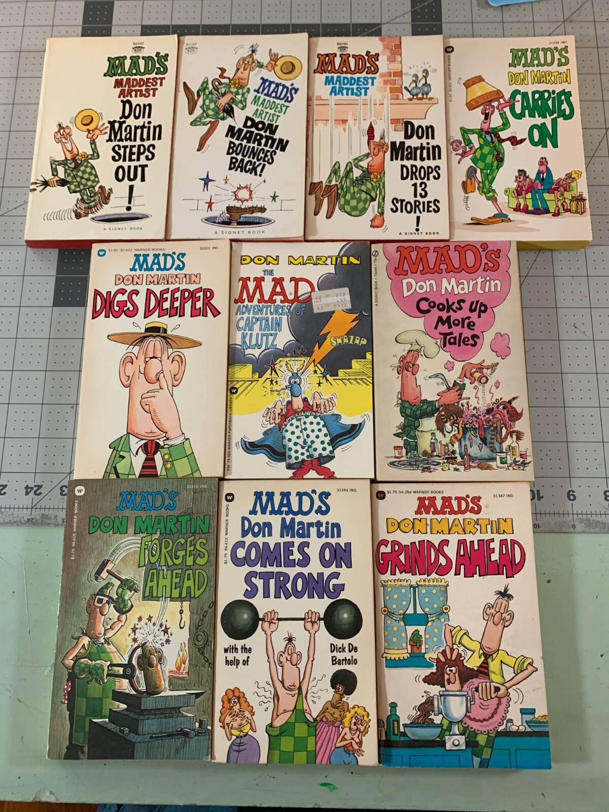 Mad Magazine's Don Martin Paperback Book Lot of 10 | eBay