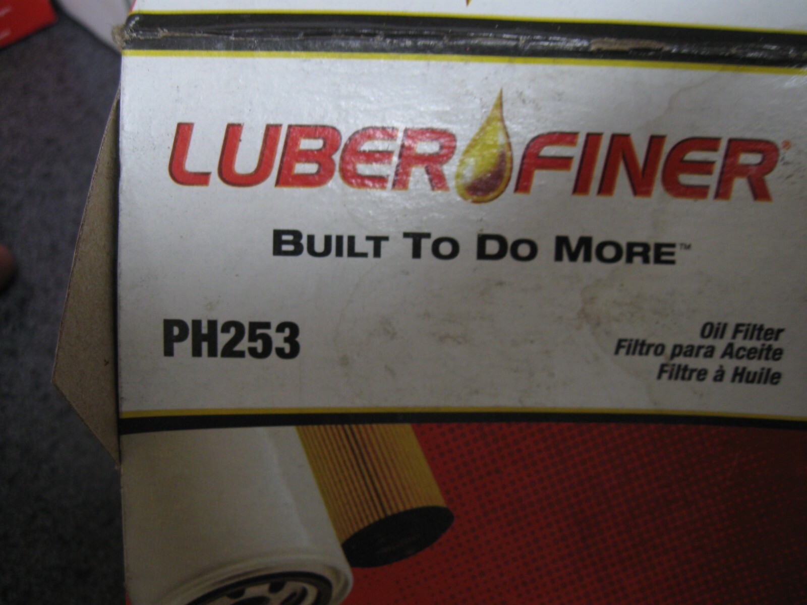 Luber-Finer PH253 Engine Oil Lube Filter Replaces CHRYSLER L-1008 MOPAR ...