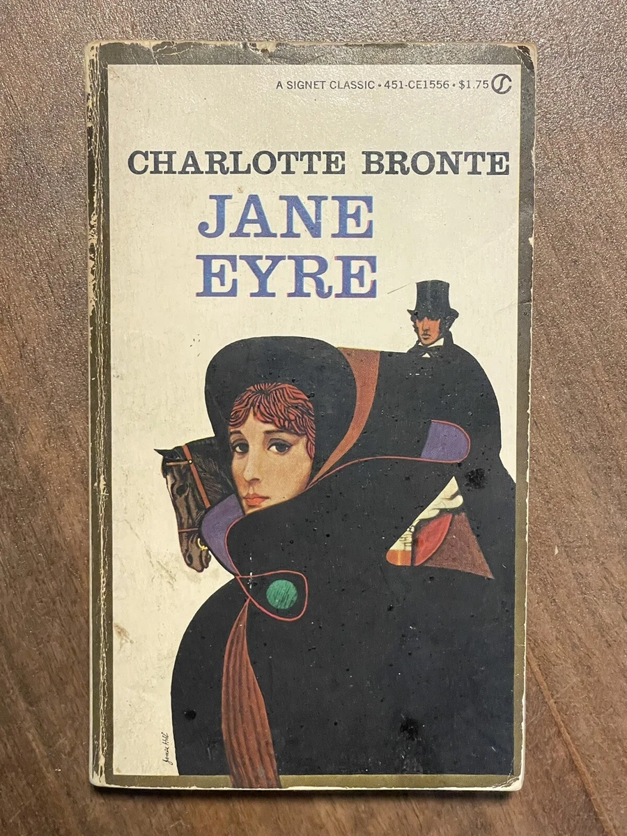 Jane Eyre Vintage Book Cover