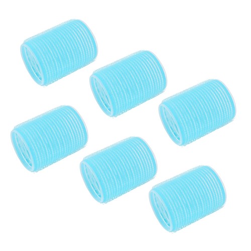 6 Pcs Hair Loop Pull Through Tool Sponge Curlers Volume Cling Rollers ...