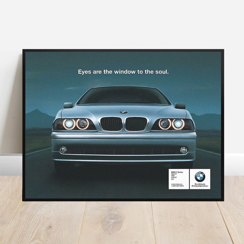 BMW Magazine Print Ads E39 M5 Poster | eBay