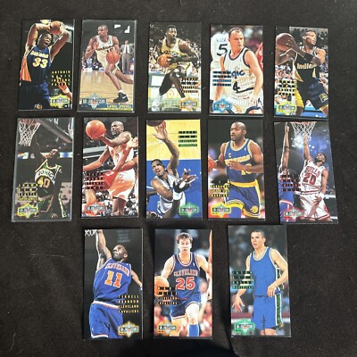 1994-1995 * Fleer NBA Jam Session "Tall" Basketball Cards ** LOT X 13 ...