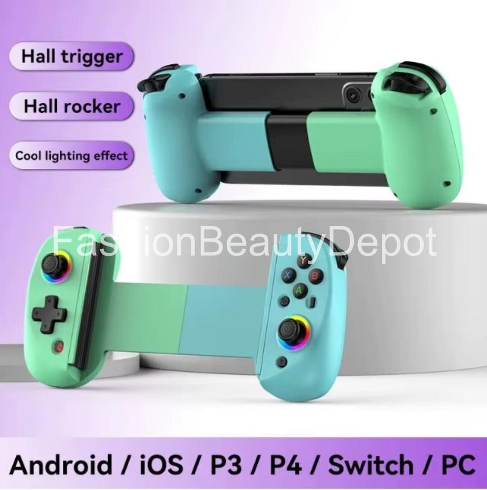 Tablet Phone Controller Telescopic Wireless Bluetooth Fit Switch PC IOS ...