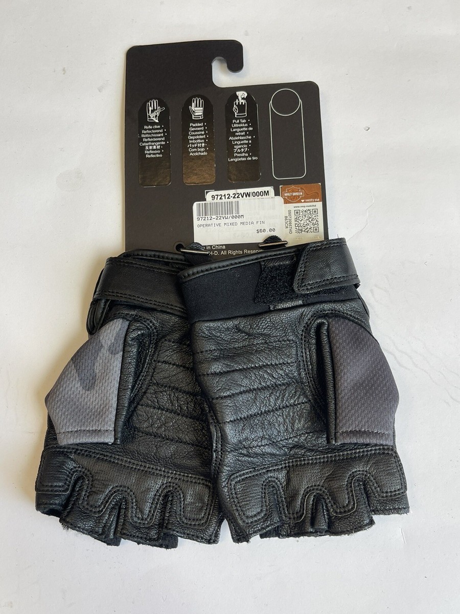 Harley Davidson Fingerless Gloves Uk