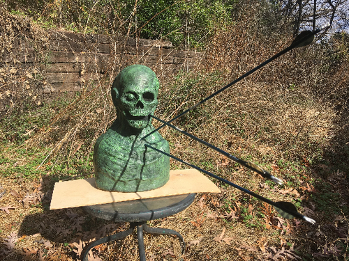 Economy Archery Zombie Head Target foam , firearm, tactical ...