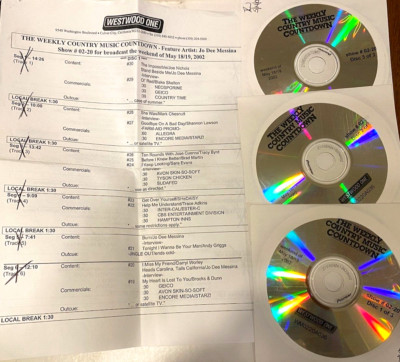 5/18/02 WEEKLY TOP 30 COUNTRY COUNTDOWN, CO-HOST : JO DEE MESSINA ...