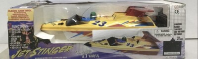 Rare Vintage Jet Stinger RC Boat in Original Box RTR with Receiver and ...