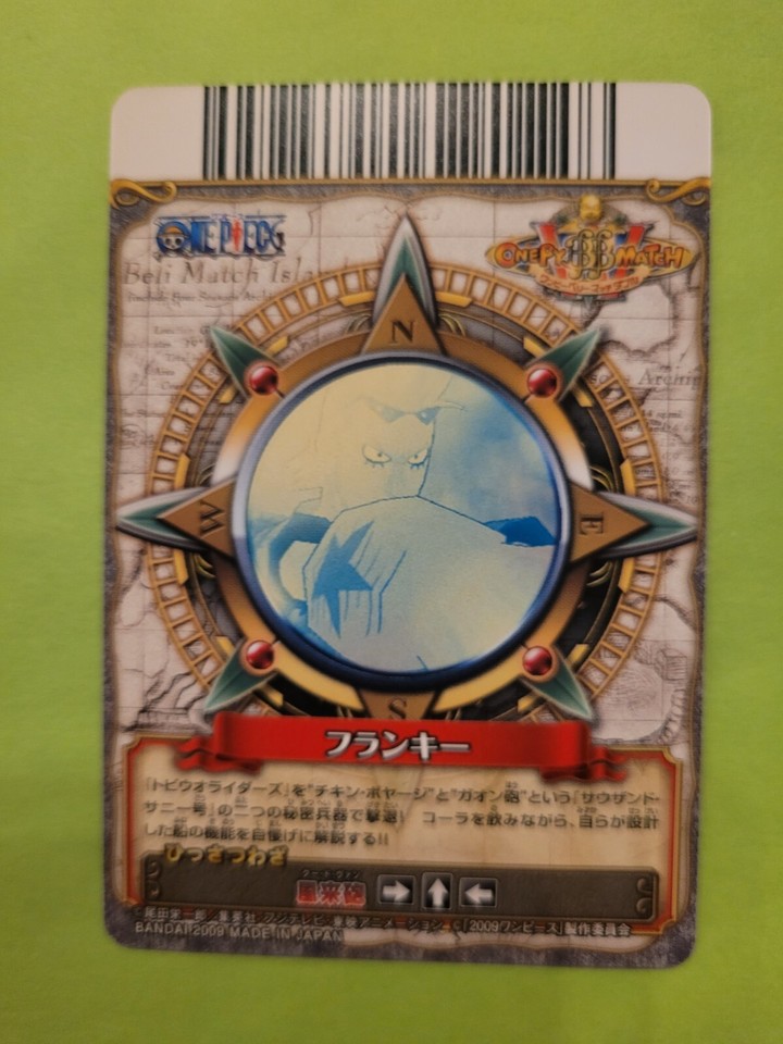 NM Cyborg Franky R Foil C091-w ONE PIECE ONEPY Berry Match Japan Bandai ...