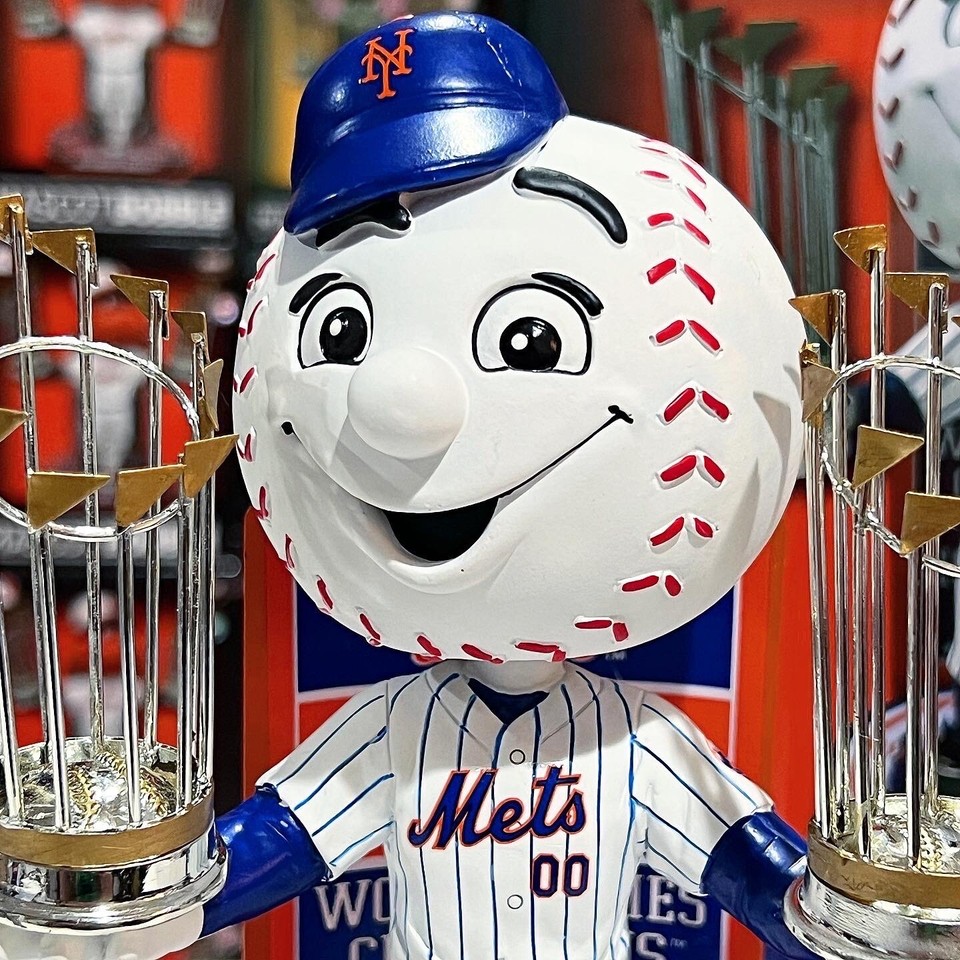MR MET New York Mets World Series Champions "Mascot" Exclusive MLB ...