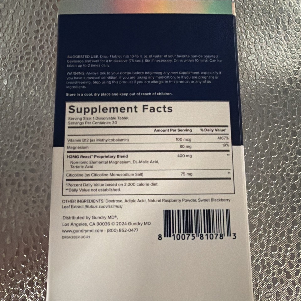 Gundry MD Ultimate H2 Hydration packets FAST SHIP | eBay