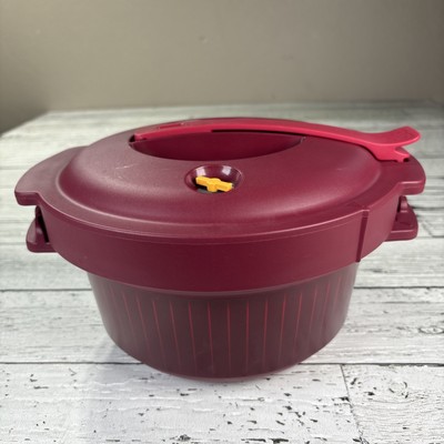 Tupperware Pressure Cooler With Lid 3qt/3l 7643A-17643 Cranberry Red | eBay