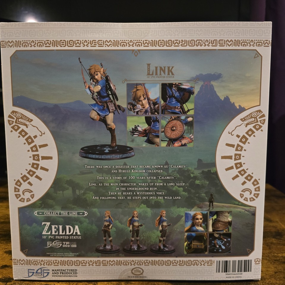 F4F Legend of Zelda BOTW Link PVC Statue Exclusive Edition First 4 ...