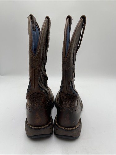 Rank 45 Women's Xero Gravity Lite Flag Cowboy Boot Broad Square Toe ...