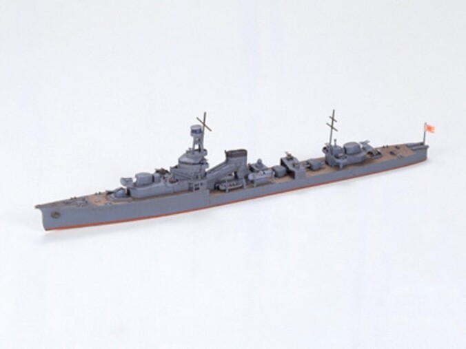 Tamiya 1/700 Waterline Series No.319 Japanese Navy Light Cruiser Yubari ...