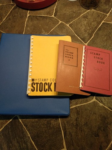 4 Stamp Stock Books With Stamps | eBay