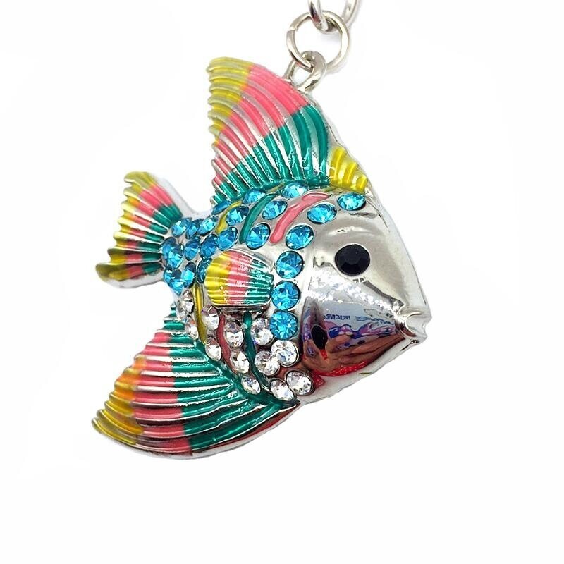 keychain fish-bag charms fish-Sea life keyrings- Ocean keyring- gift of ...