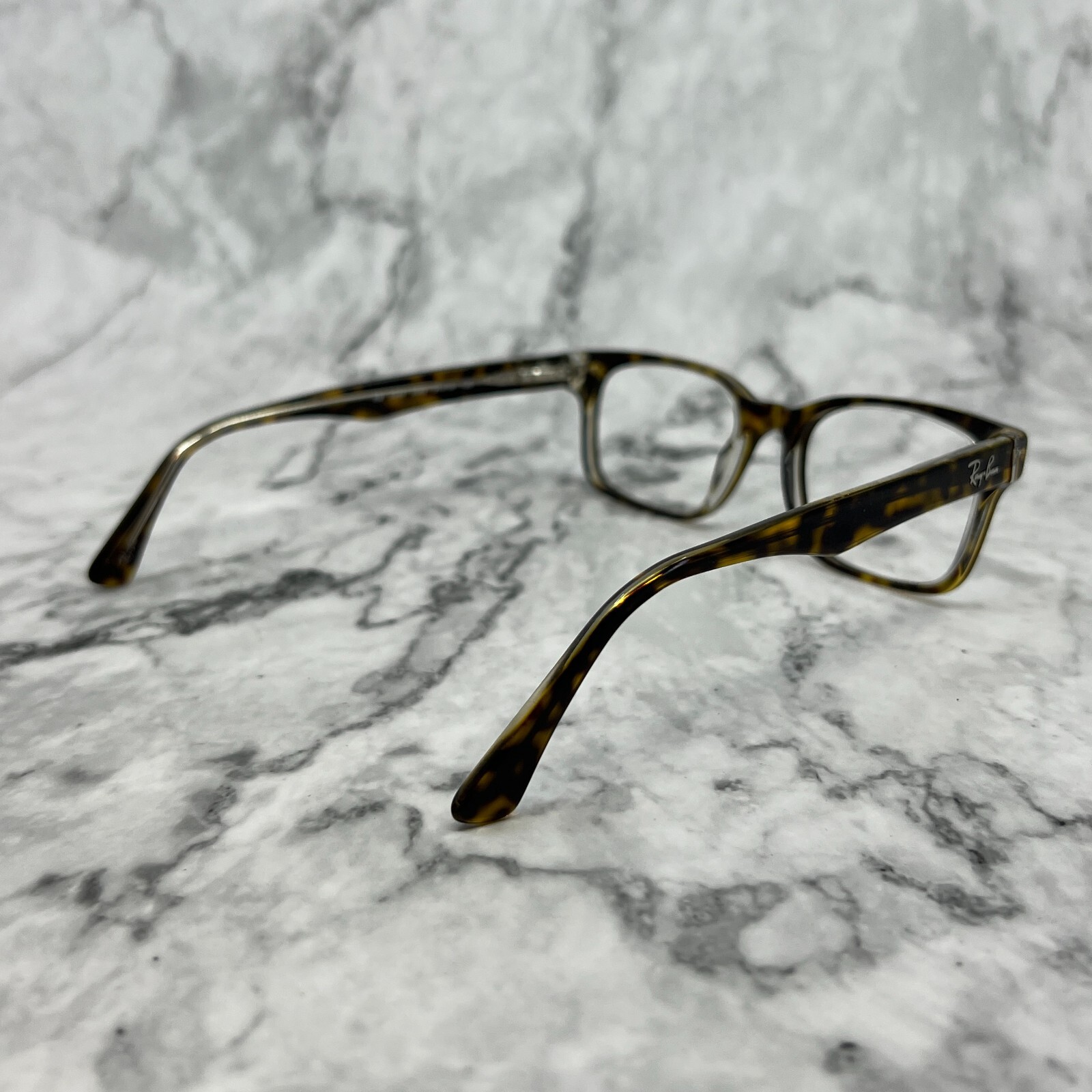 Ray-Ban Eyeglasses Frames RB5286 5082 Tortoise Clear Rectangular 51-18 ...