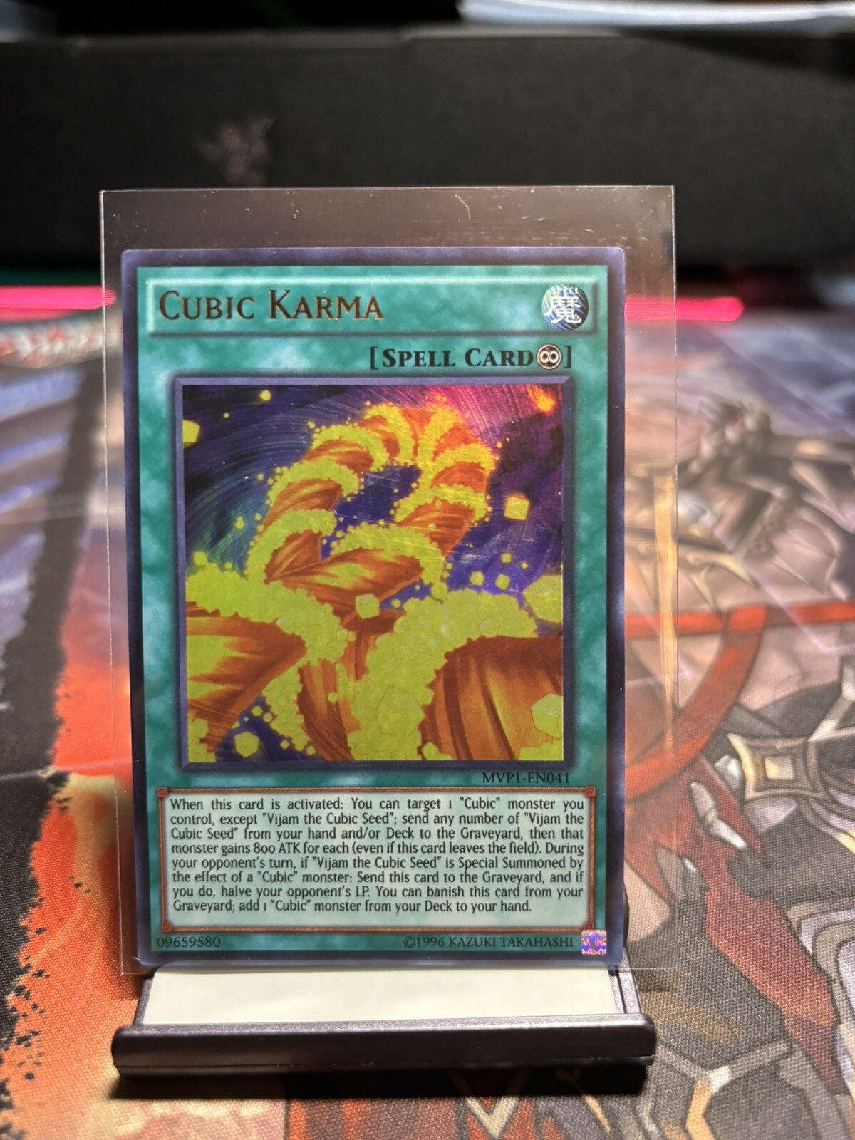 Yu-Gi-Oh! Cubic Karma Unlimited MVP1-EN041 Ultra Rare NM/LP x1 | eBay