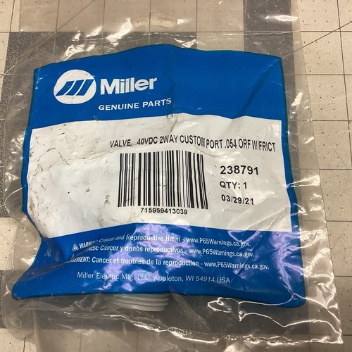 Miller 238791 Valve 40Vdc 2Way Custom Port .054 Orf - (CG2A ...