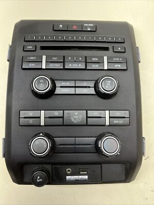 2009-2010 Ford F150 Radio Face Ac Heater Climate Control Panel 9L3T ...