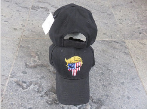TRUMP 2024 PUNISHER SKULL KAMALA DEMOCRATS SUCK BLACK TACTICAL NRA Cap ...