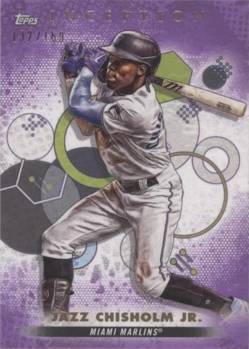 2022 Topps Inception - Jazz Chisholm #80 Purple /150 for sale online | eBay