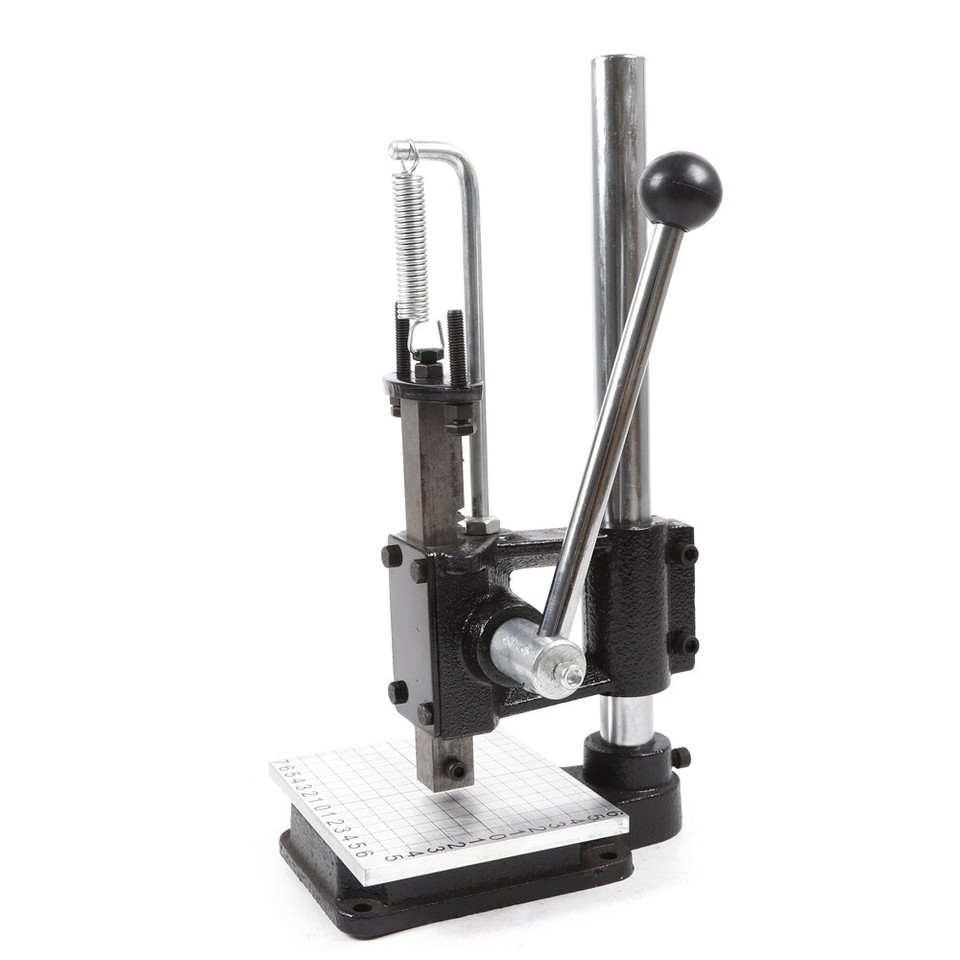 Manual Leather Hole Puncher Hand Punching Machine Press Punch Tool ...