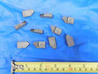 10pcs NEW 131-168 9X 883 CARBIDE BRAZED TURNING INSERTS LATHE TOOL BIT ...