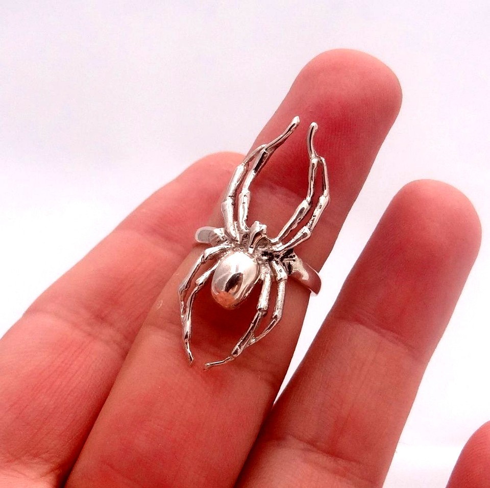 Spider Ring, Spider Jewelry, Sterling Silver Ring | eBay
