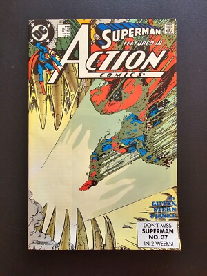 DC Comics Action Comics #646 October 1989 George Perez Cover Superman ...
