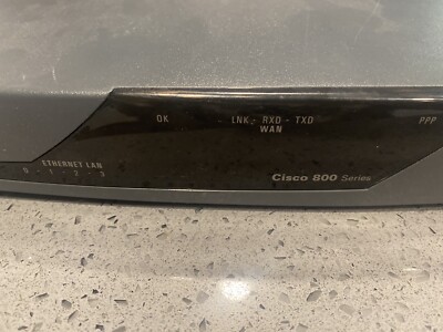 Used Cisco Systems 800 Series Model 870 Wired Router w/ warranty Free ...