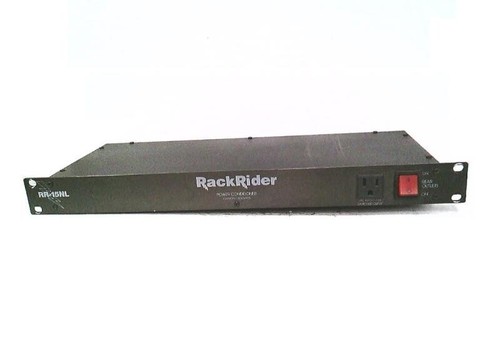 Used 1U Black Furman RackRider-15NL Power Conditioner | eBay