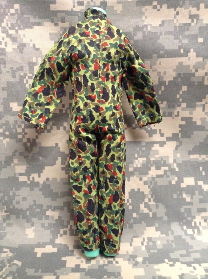 1975 GI Joe Defenders Sniper Patrol Camouflage Jumpsuit by Hasbro ...