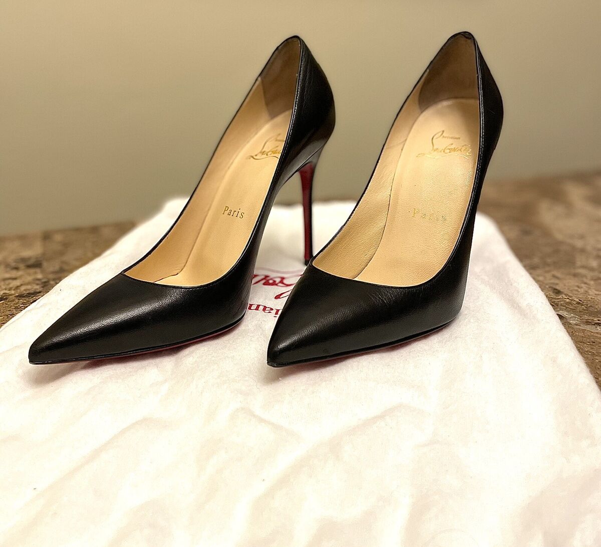 Christian Louboutin Kate 85mm Pumps Patent Calf Leather Christian Louboutin Kate 85mm Pumps Patent Calf Leather