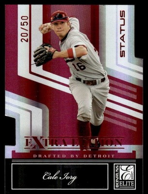 2007 DONRUSS ELITE EXTRA EDITION CALE IORG 11 MINT STATUS 20/50 DETROIT ...