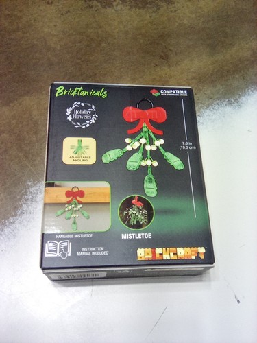 Brickcraft Bricktanicals Holiday Flowers Mistletoe Brick Building Set ...