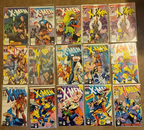 UNCANNY X-MEN NM 267 268 269 270 (2) 271 272 273 274 275 276 277 278 ...