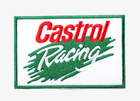 CASTROL RACING EMBROIDERED PATCH 3-1/2" x 2-3/8" IRON/SEW ON OIL ...
