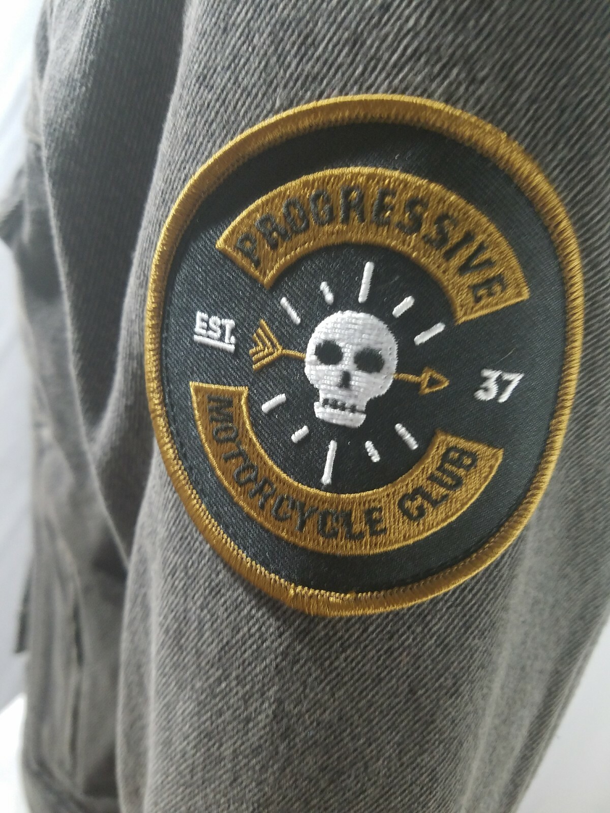 Progressive Motorcycle Club Women's Levis Denim Washe… - Gem