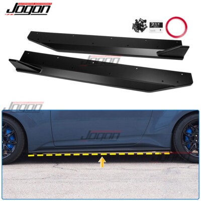 Side Skirt Splitters Body Kits For Ford Mustang 2024-2025 S650 GT V8 ...