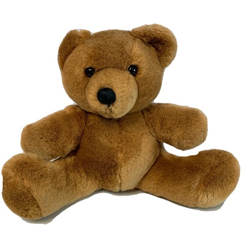 Vintage Dakin Fun Farm Honey Jo Teddy Bear 9” Brown Plush Stuffed ...