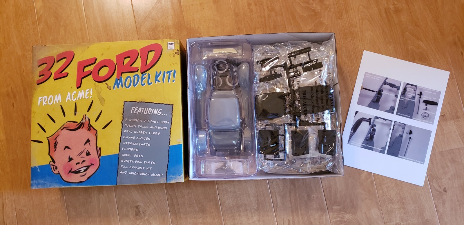 Acme 1:18 Scale 1932 Ford 3 Window Hot Rod Diecast Model Kit - New In ...