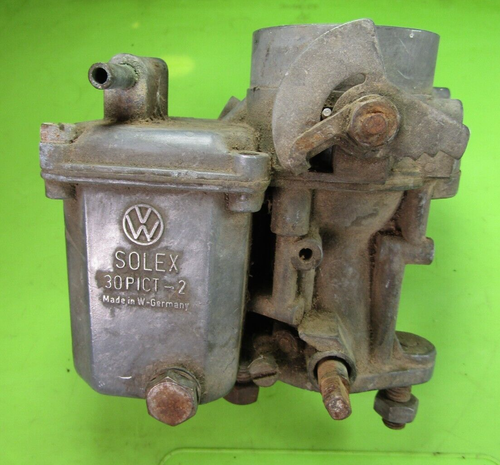 ORIGINAL VW BEETLE CARBURETOR SOLEX 30 PICT-2 VW4-1 1868018🔥4 Parts or ...