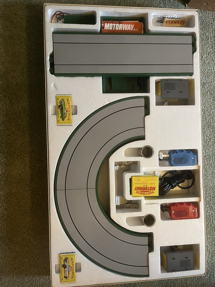 1967 Lesney Matchbox Motorway # 12 Play Set In Box untested | eBay