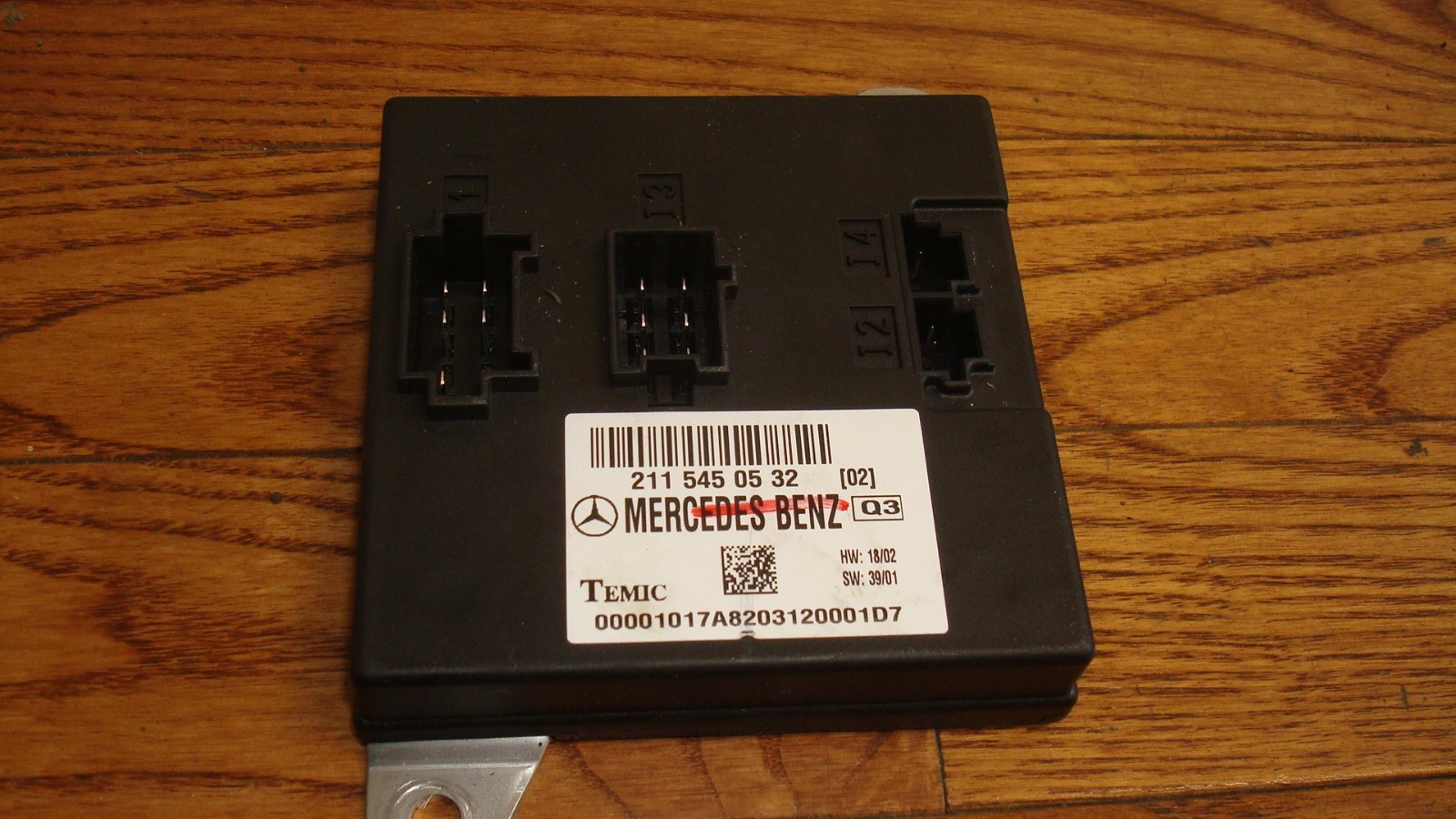 MERCEDES BENZ W211 E320 E500 OEM Body Control Module BCM BCU A211 545 ...