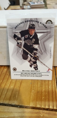 Wayne Gretzky & Luc Robitaille 1993-94 Donruss #395 Record Breaking ...