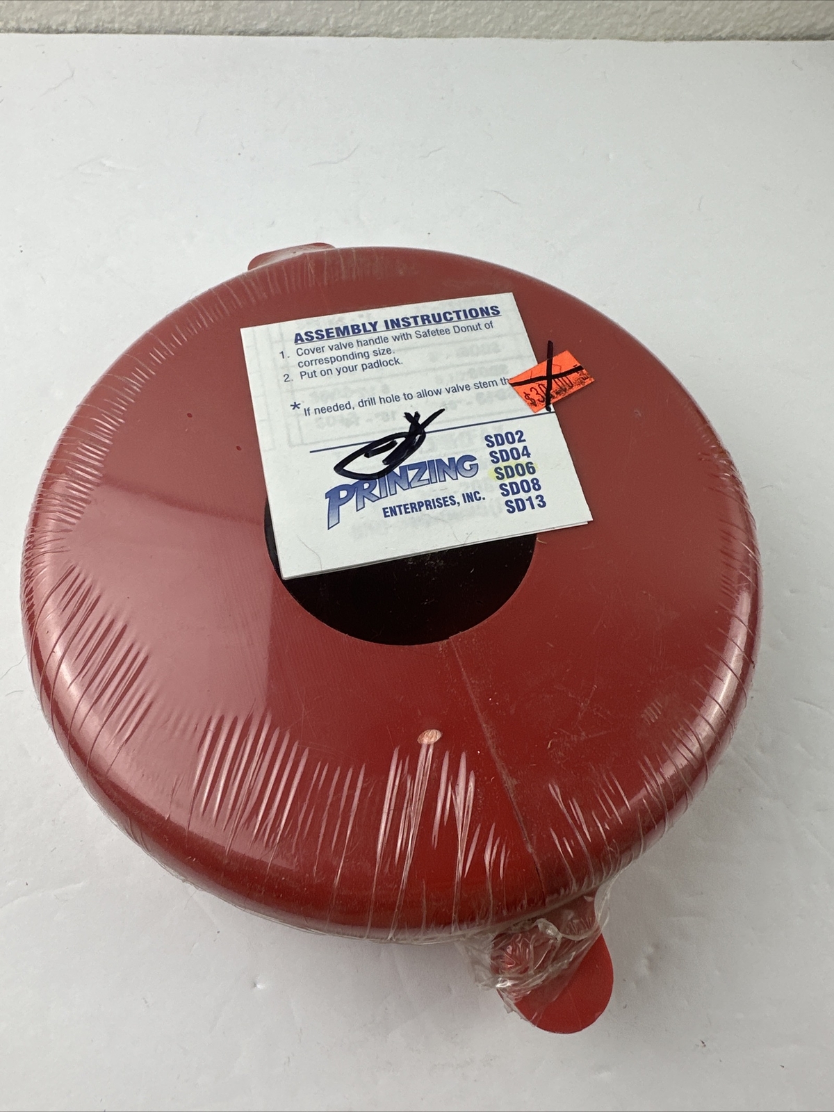 Brady Prinzing SD06 Safe tee Donut Valve Lockout Device 5"-6.5" NEW d1r ...